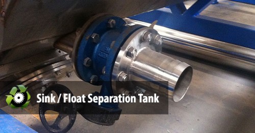 Float Sink Separation Tank - PE Film Washing Line